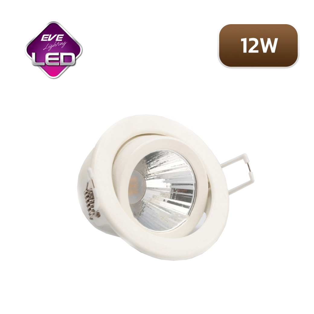 ดาวไลท์ LED EVE ATOM 12W - ENRICH LIGHTING ศูนย์รวม หลอดไฟ LED สปอร์ต ...