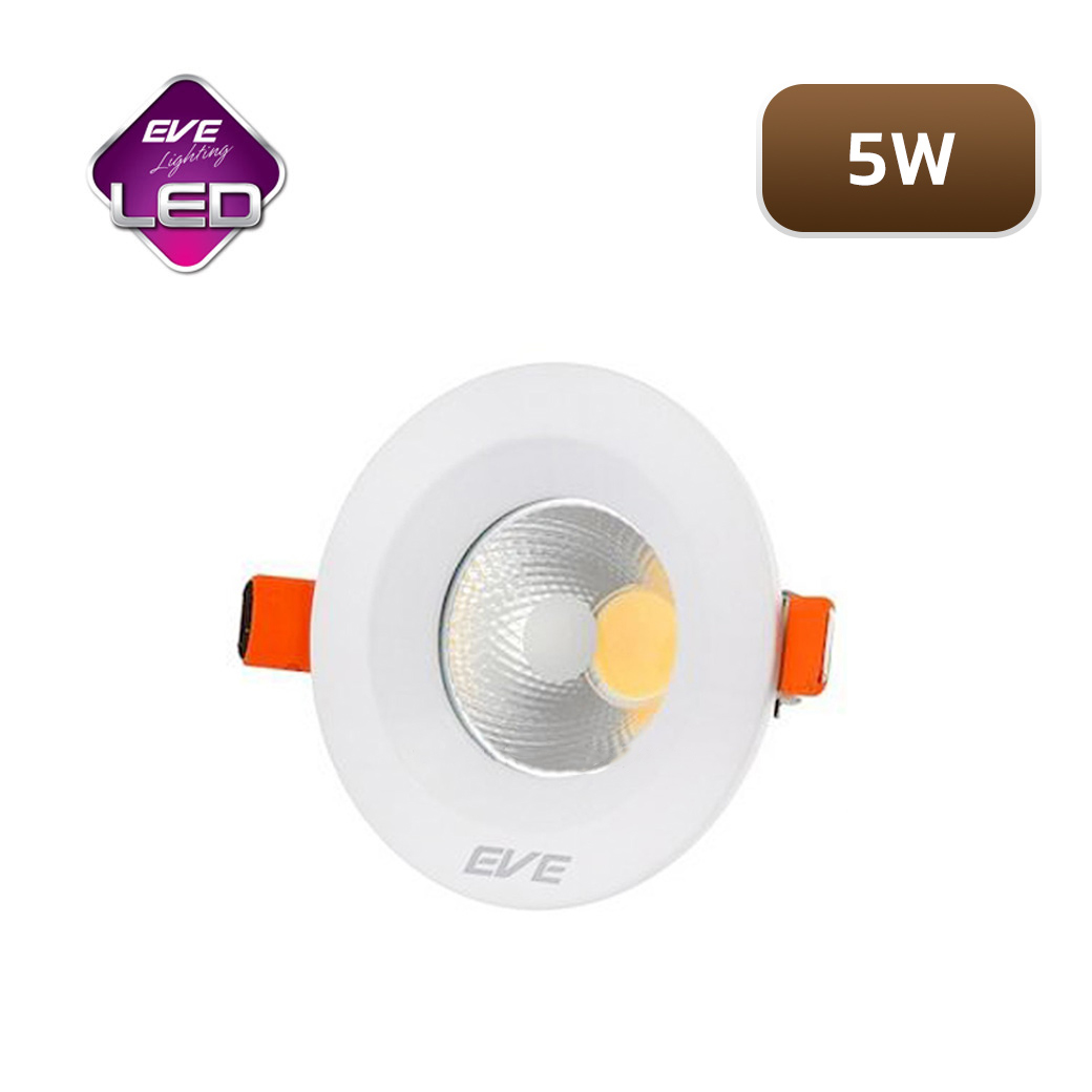 ดาวไลท์ LED EVE COB Mini 5W - ENRICH LIGHTING ศูนย์รวม หลอดไฟ LED ...