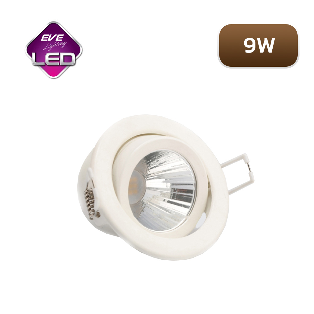 ดาวไลท์ LED EVE ATOM 9W - ENRICH LIGHTING ศูนย์รวม หลอดไฟ LED สปอร์ต ...
