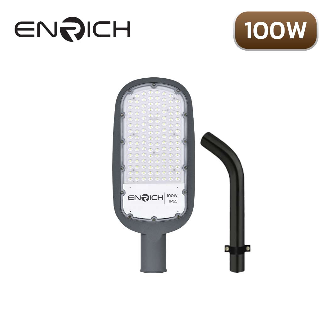 โคมไฟถนน LED ENRICH OVATE 100W - ENRICH LIGHTING ศูนย์รวม หลอดไฟ LED ...