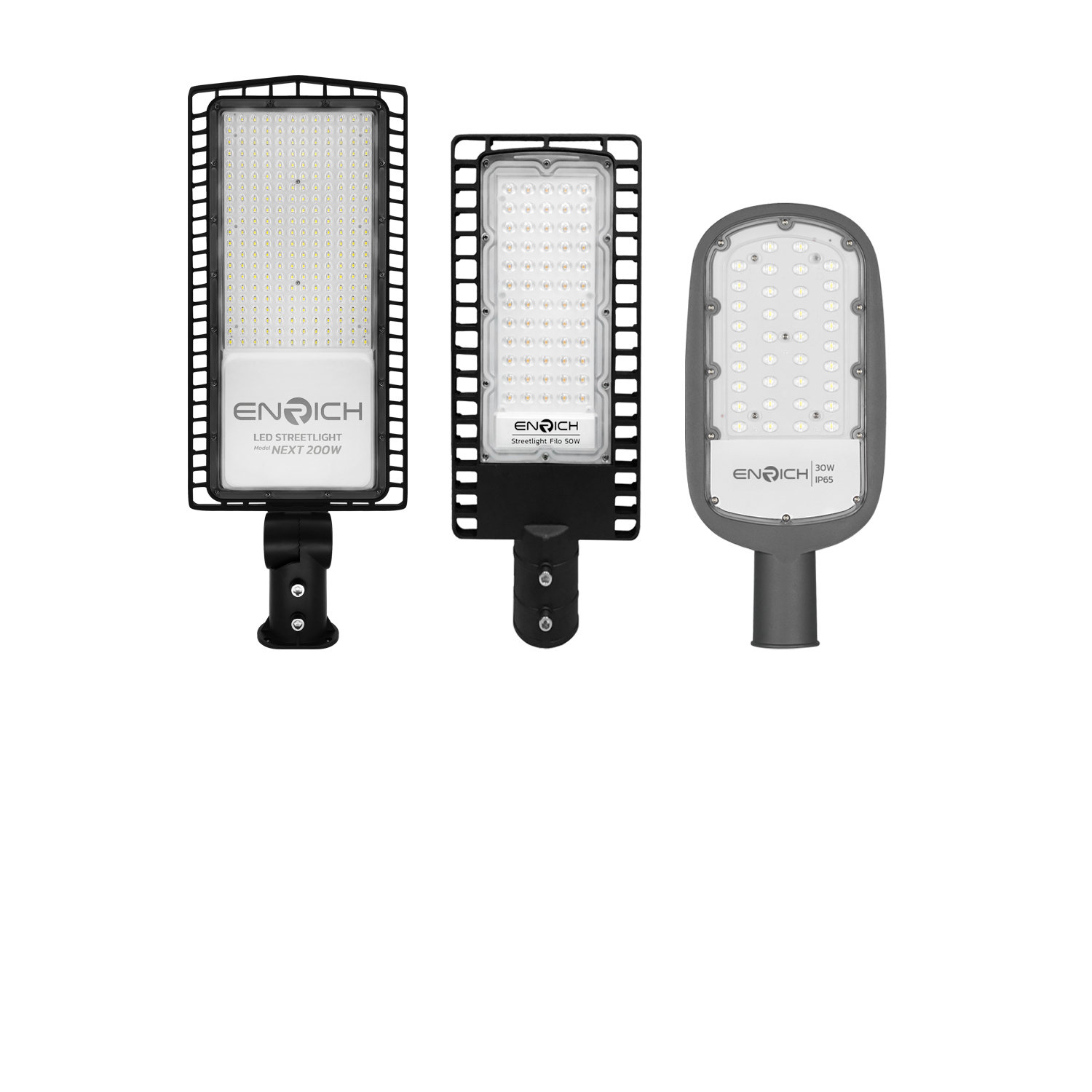 โคมไฟถนน LED ENRICH - ENRICH LIGHTING ศูนย์รวม หลอดไฟ LED สปอร์ตไลท์ โคมไฟ LED เสาไฟถนน โคม ...